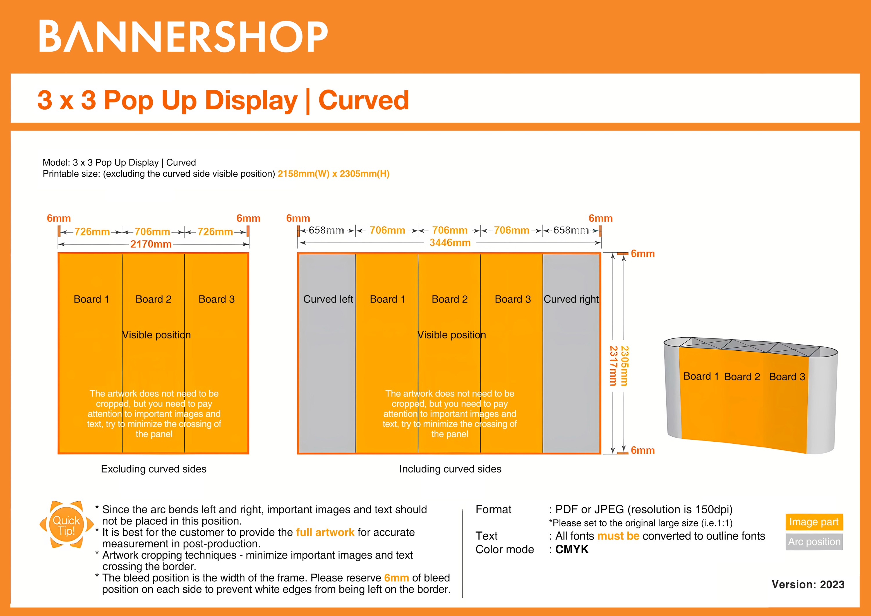 Stand Display | PVC Pop Up Display with Stand | Bannershop