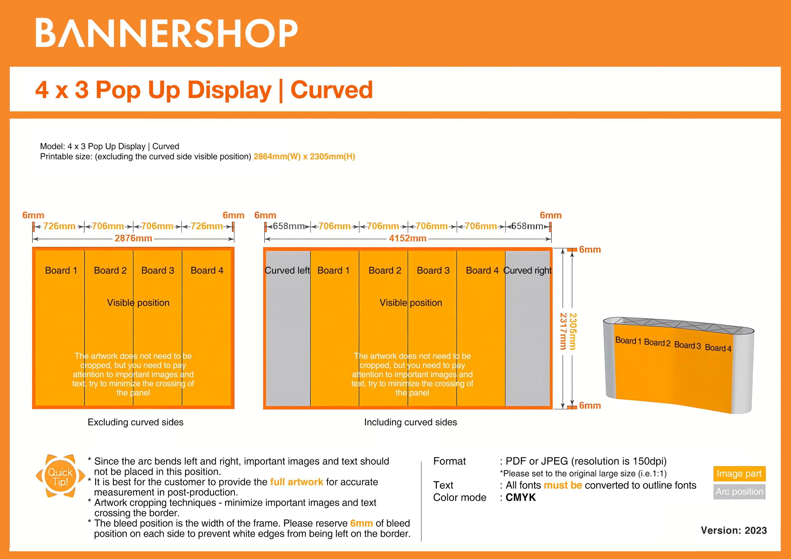 Stand Display | PVC Pop Up Display with Stand | Bannershop