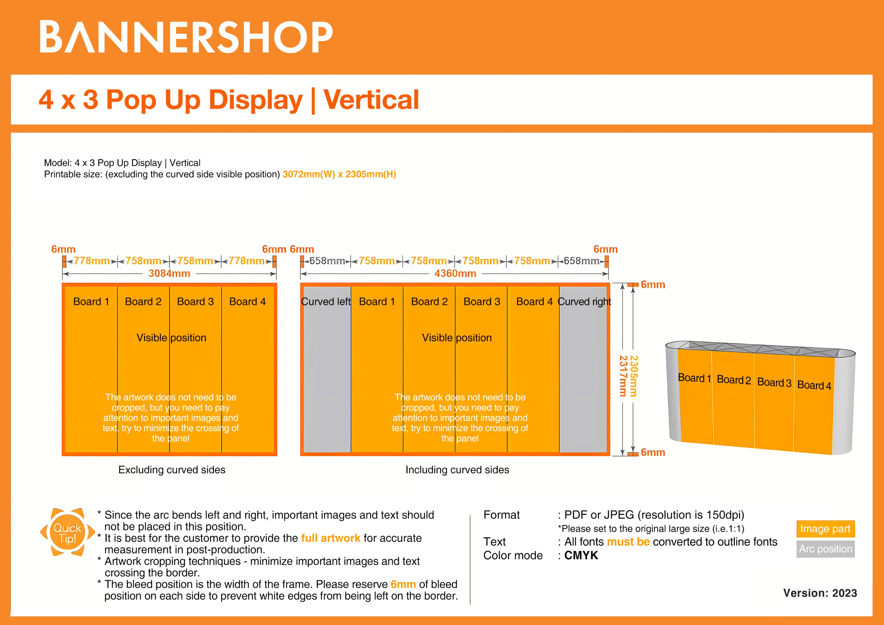 Stand Display | PVC Pop Up Display with Stand | Bannershop