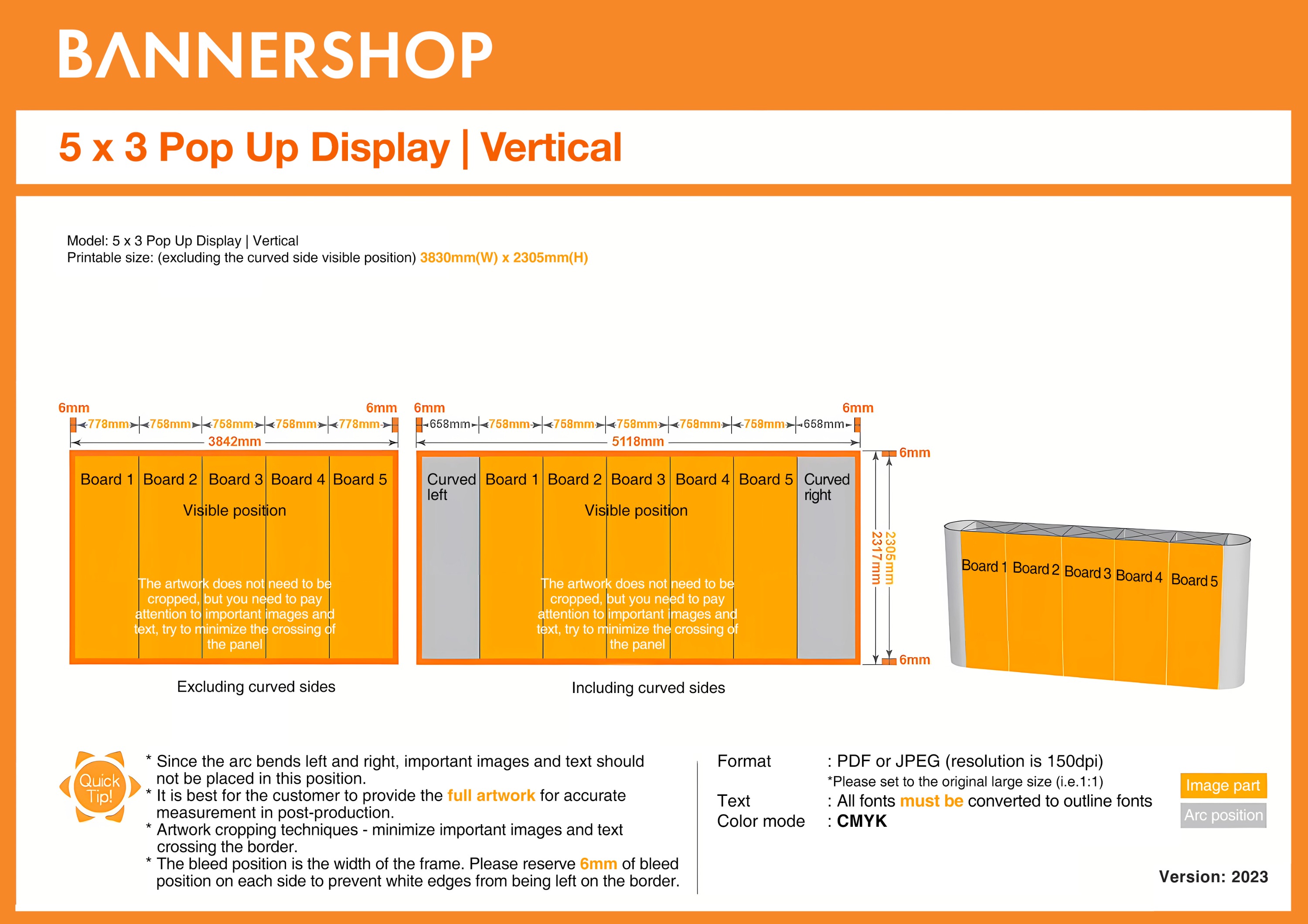 Stand Display | PVC Pop Up Display with Stand | Bannershop