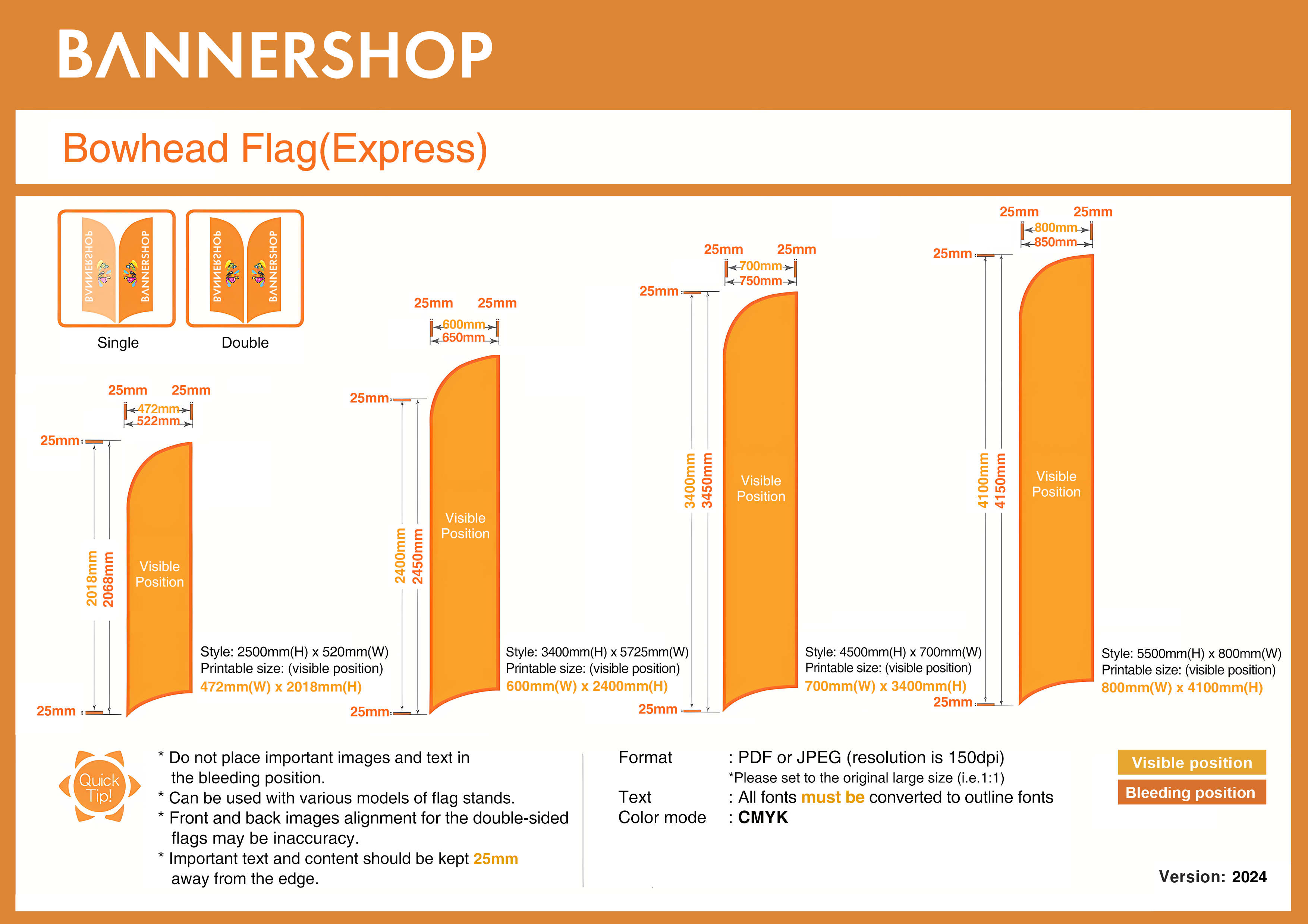 Bowhead Flag (Make in HK)|Not to be Tear Or Destroyed by the Wind Easily|Bannershop